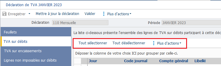Préparer et déclarer une déclaration de TVA dans EBP Comptabilité – EBP Centre d'aide Maroc