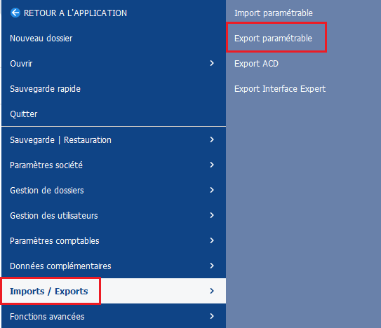 Exporter des données au format TXT ou CSV dans ma solution SaaS EBP ...